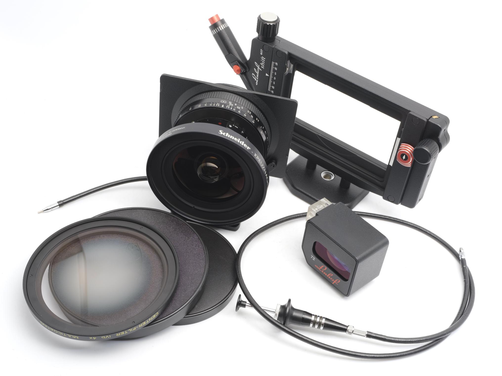 Linhof Technorama T617 SHIFT Lens SET 72mm XL S/Angulon XL