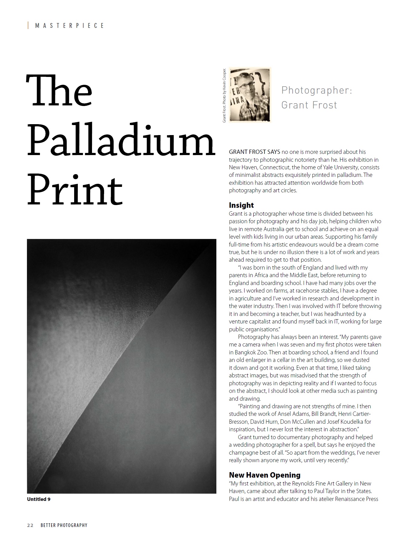 The Palladium Print - Grant Frost - Linhof Studio Knowledgebank