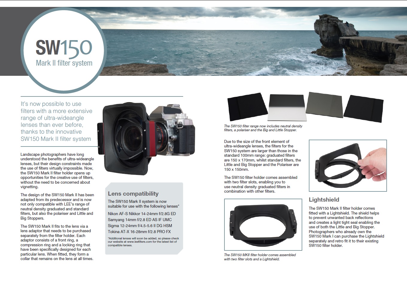 LEE Filters | SW150 Mark II Filter System | Linhof Studio